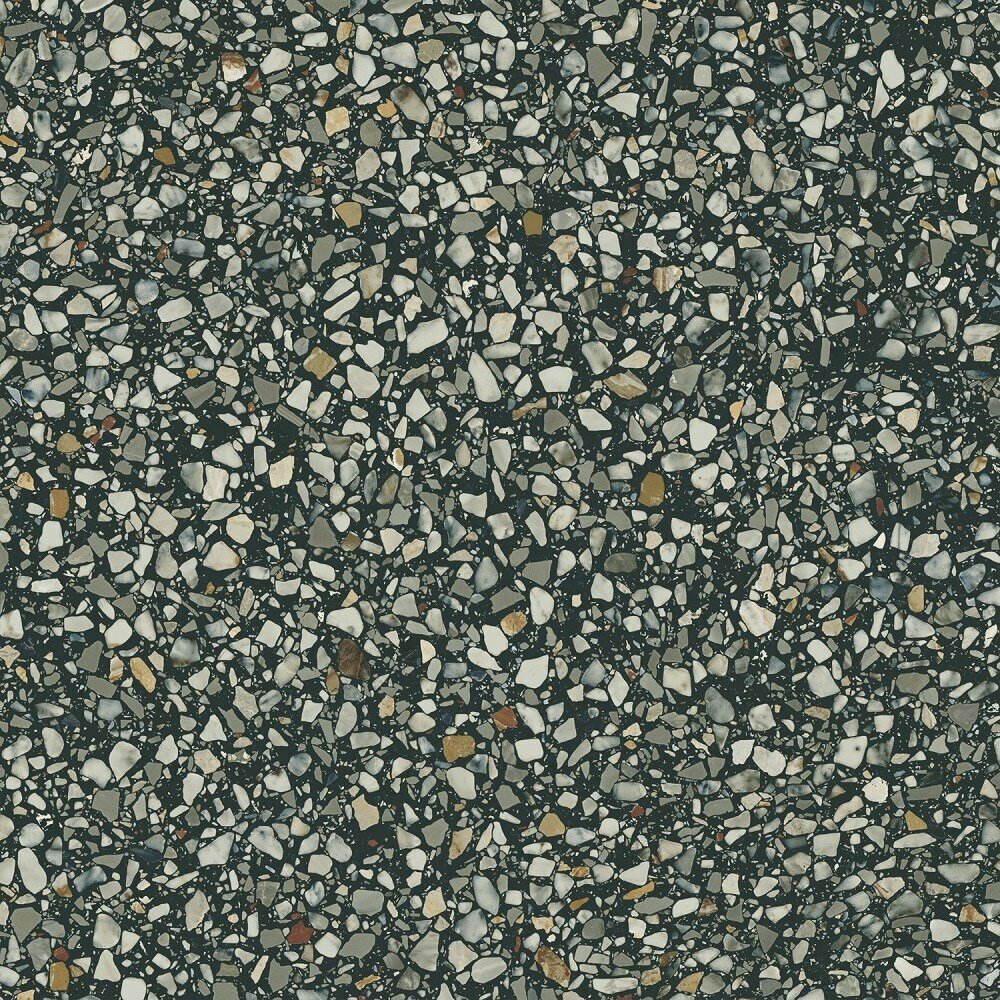 KERAMA MARAZZI Керамогранит Бричиола чёрный лаппатированный обрезной лап, 60x60 9 мм, арт. SG653622R (цена за 1.8 м2)