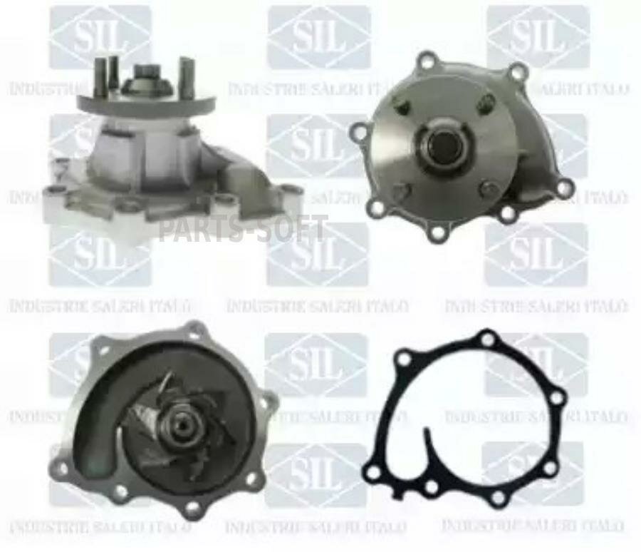 SALERI PA1309 Насос водяной HYUNDAI: TERRACAN (HP) 2.9CRDi/4WD 01-06 \ KIA: BONGO 2.9TDiC 03-, CARNIVAL II (GQ) 2.9CRDi 01-06, K2900 2.9D 08-