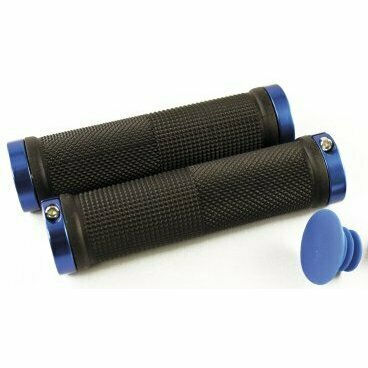 Грипсы для велосипеда Clarks CLO201. Длина 130 мм. Цвет: Черный-синий