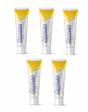 Clavosan / Крем для ног с мочевиной увлажняющий от усталости, от грибка ног, от запаха ног. Набор 5 шт .