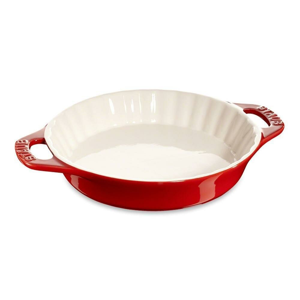 Форма для пирога Staub керамическая, 24 см вишневая 40511-164