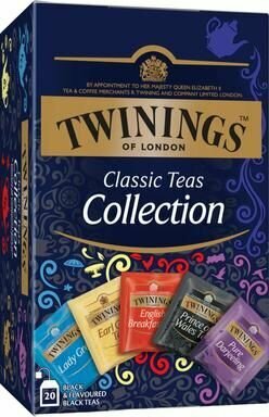 Чай Twinings Classic Teas Collection ассорти 20 пакетиков (Финляндия)