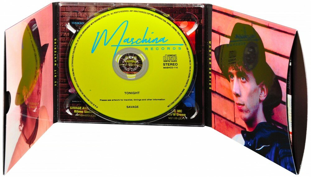 Savage. Tonight (CD) (СД диск, Картонный бокс (digipack), Эстония) — фото 1