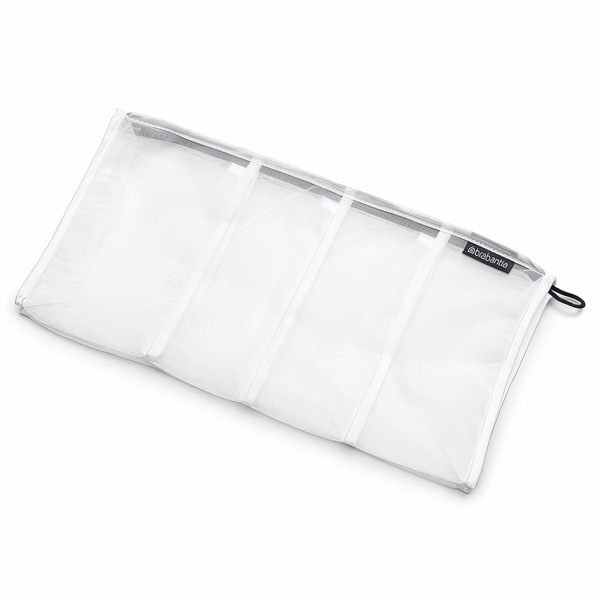 Мешок для стирки носков Brabantia 23х44х6,5см на молнии, цвет белый