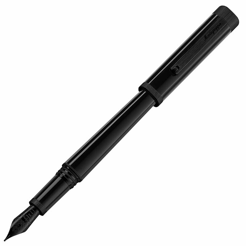 Перьевая ручка Montegrappa Quattro Ultra Black M. Артикул QUAT-UL-FP-14M