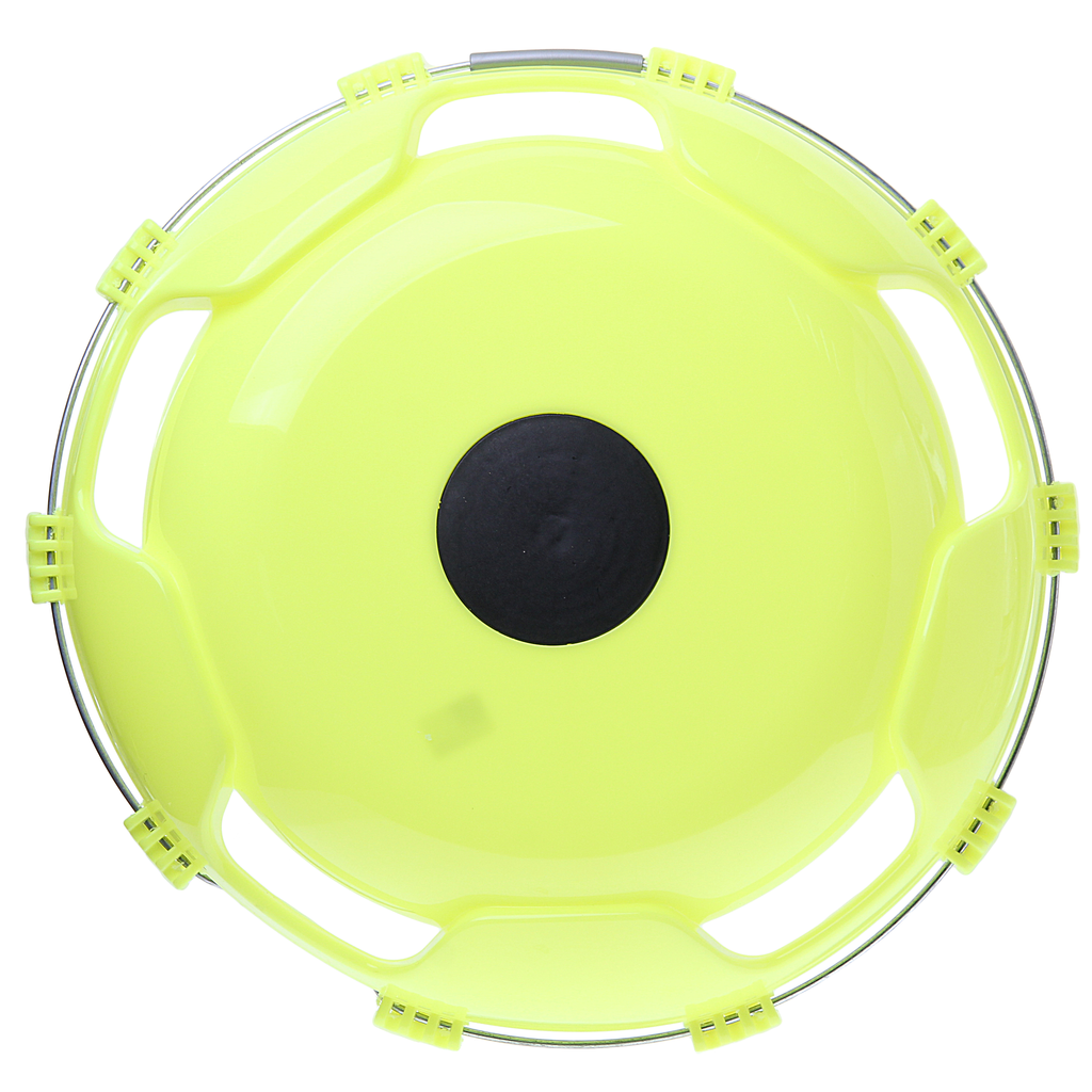 Колпак колеса R-17.5 переднего пластик (флюор) ТТ