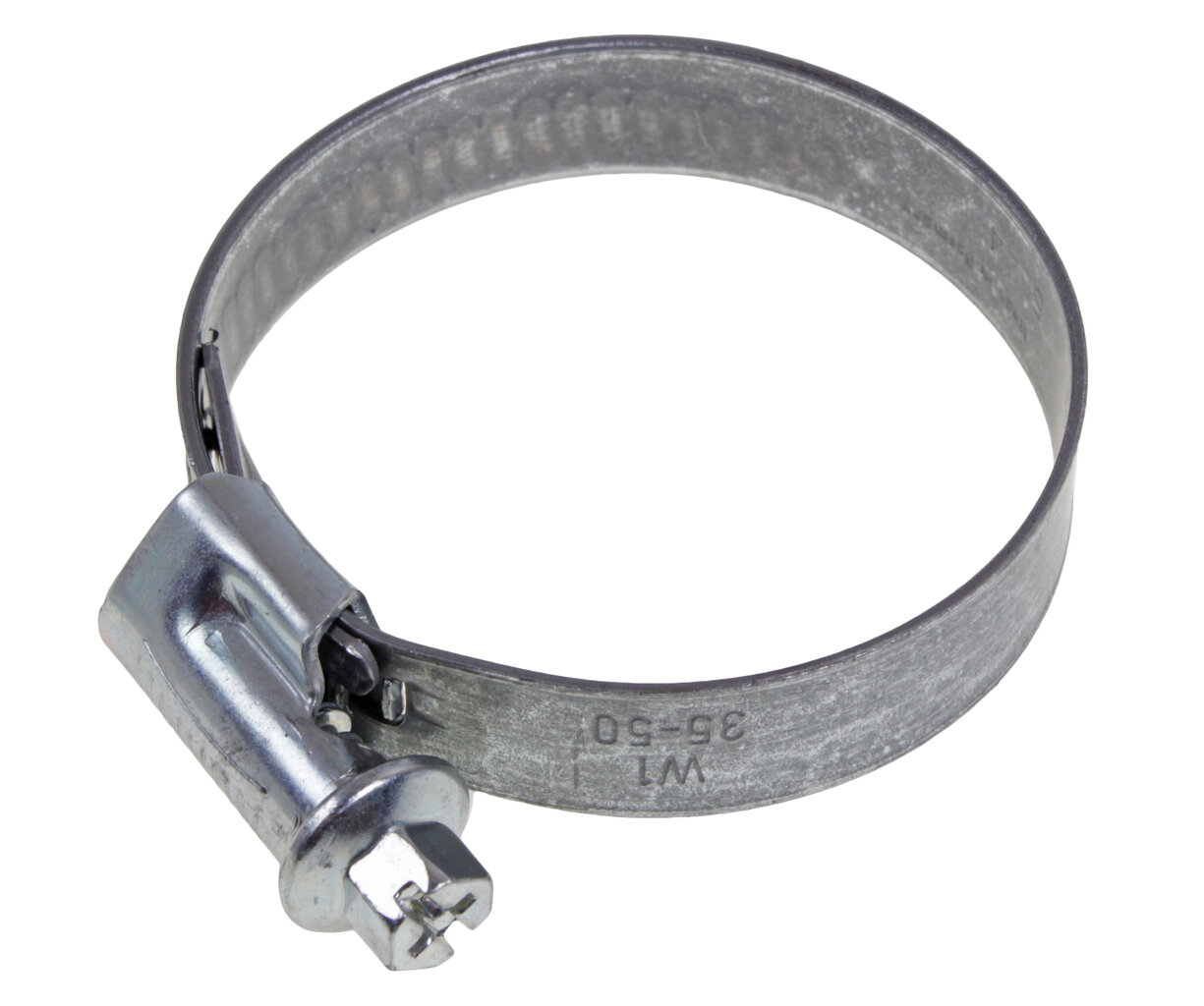 Хомут ленточный 035-050мм (12мм) червячный оцинкованная сталь NORMA