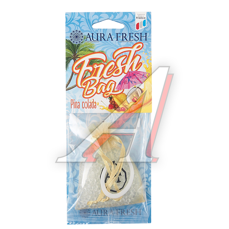 Ароматизатор подвесной гранулы (pinacolada) 20г Fresh Bag AURA FRESH