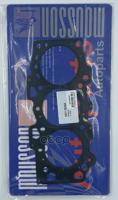 Прокладка ГБЦ Kia/Hyundai G6EA R металл MOUSSON арт. SGHG6EARS