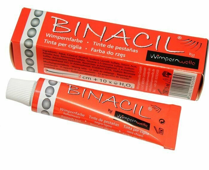 Binacil Краска для бровей и ресниц (Графит; 15 мл)