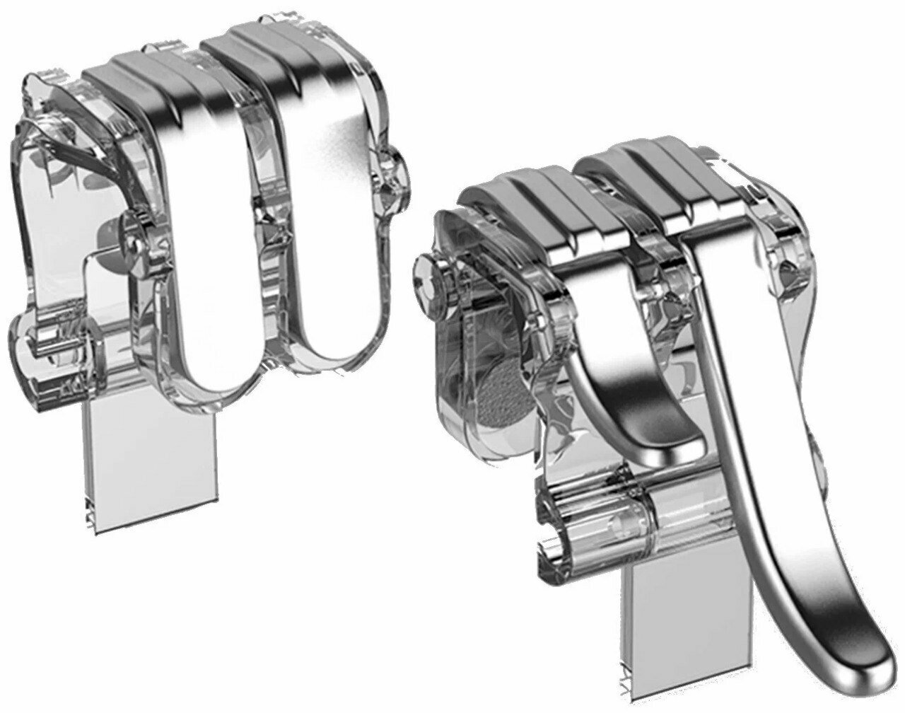 Джойстик-триггеры R1L1 W6, для игр, для iPhone/Android, 2 шт