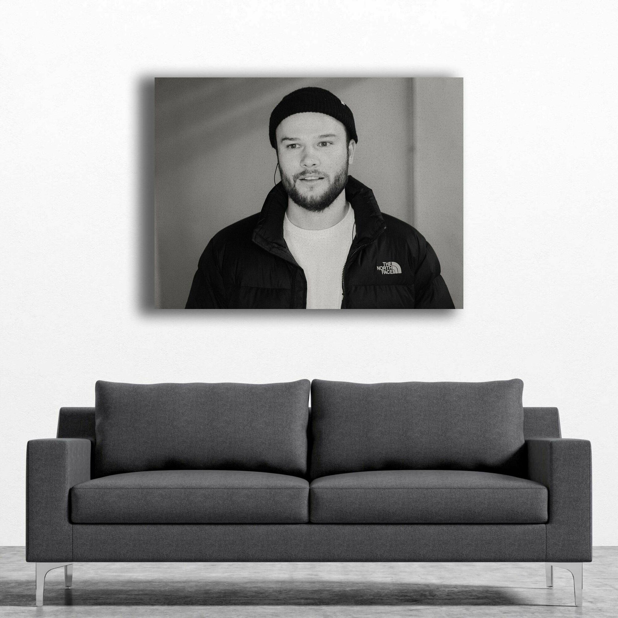 Интерьерная картина на холсте / Музыкант / Макс Корж 50*70