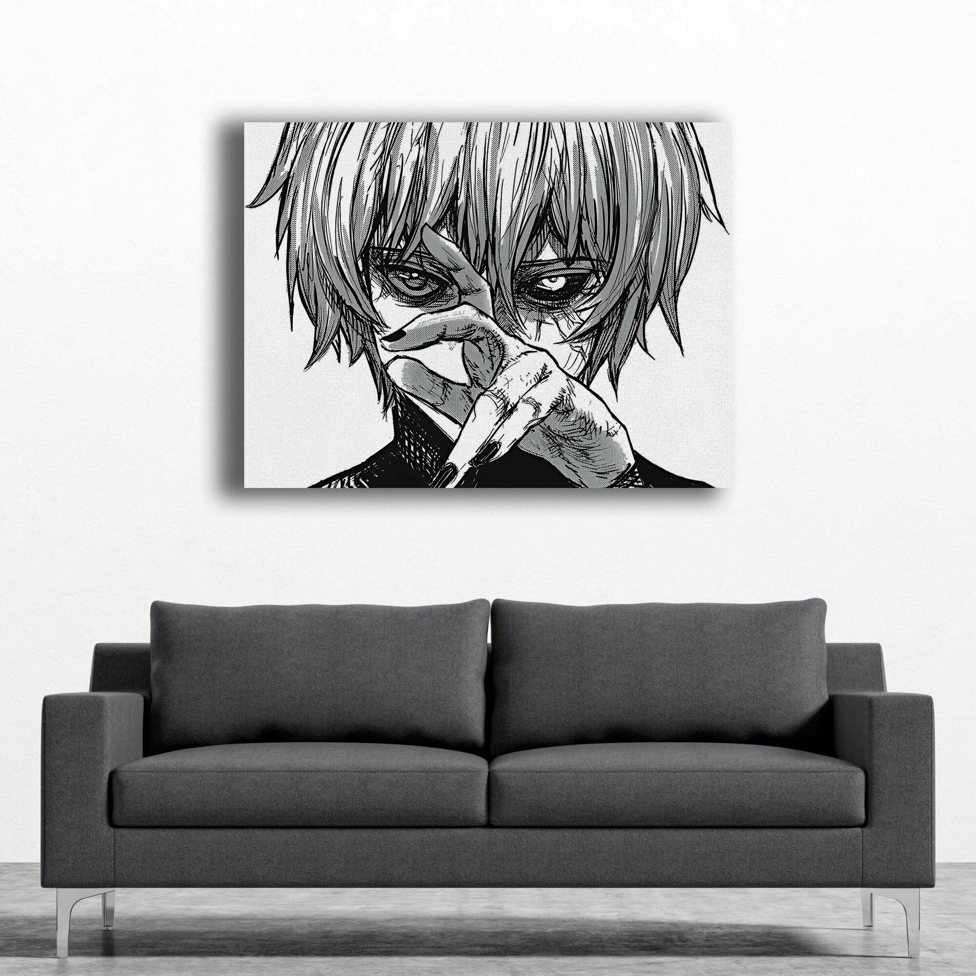 Интерьерная картина на холсте / dead inside / zxc 50*70