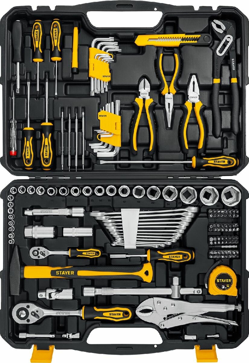 STAYER UNIVERSAL 150 универсальный набор инструмента 150 предм. (27710-H150)