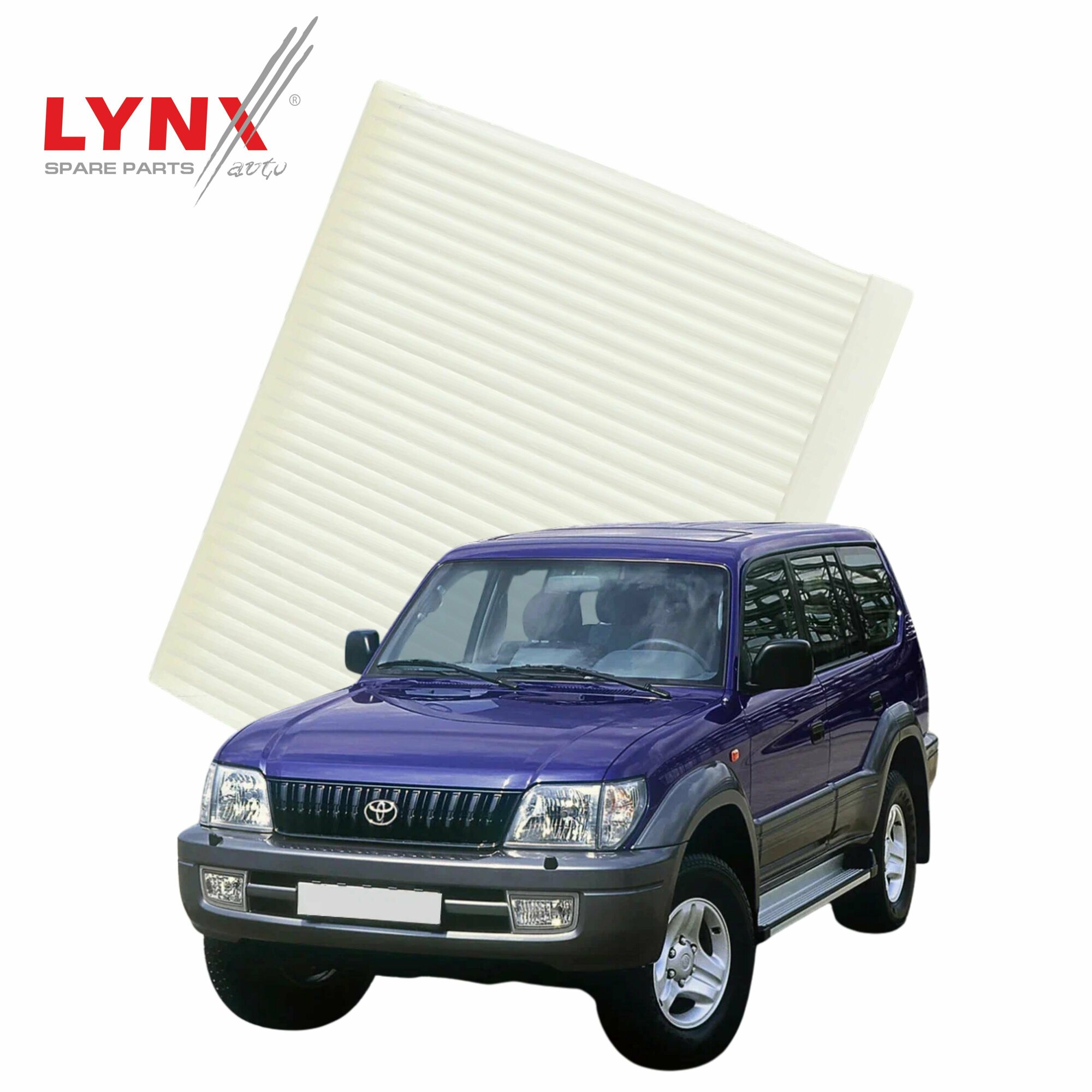 Фильтр салонный Toyota Land Cruiser (2) 1996 - 2002 / 1шт LYNXauto