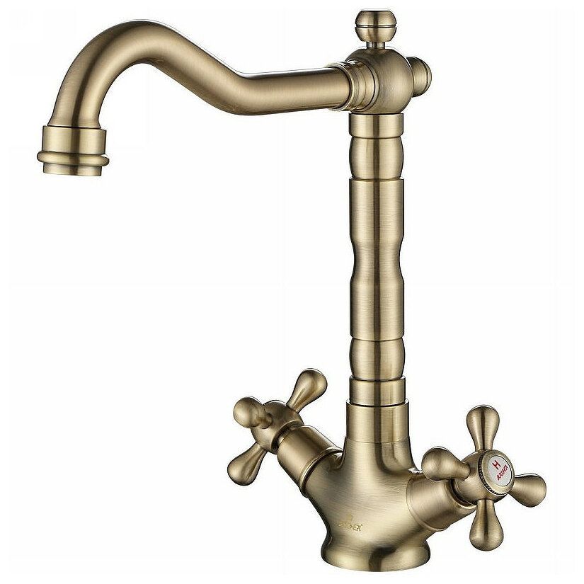 Смеситель для кухни Kaiser Carlson Style 44233-1 Br