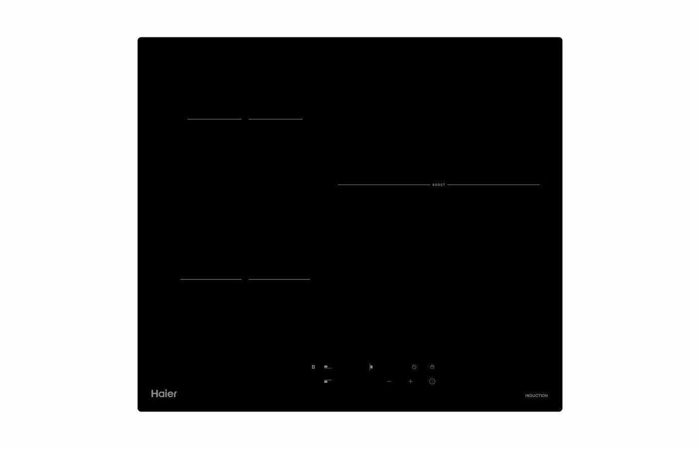 Независимая индукционная варочная панель Haier HHK-Y63WTB черная
