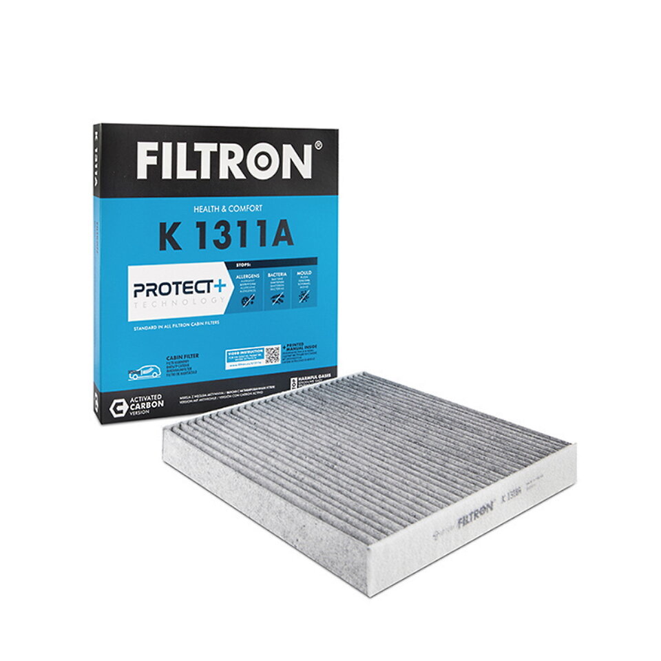 Фильтр салона FILTRON K1311A угольный
