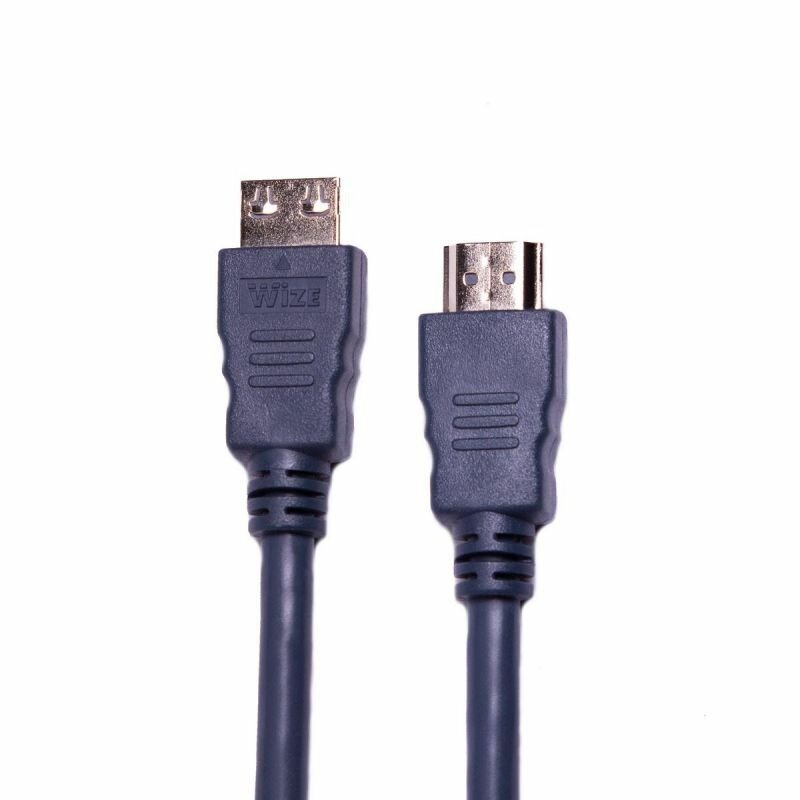 Кабель HDMI - HDMI, M/M, 3 м, v2.0, K-Lock, поз. р, экр, Wize, CP-HM-HM-3M