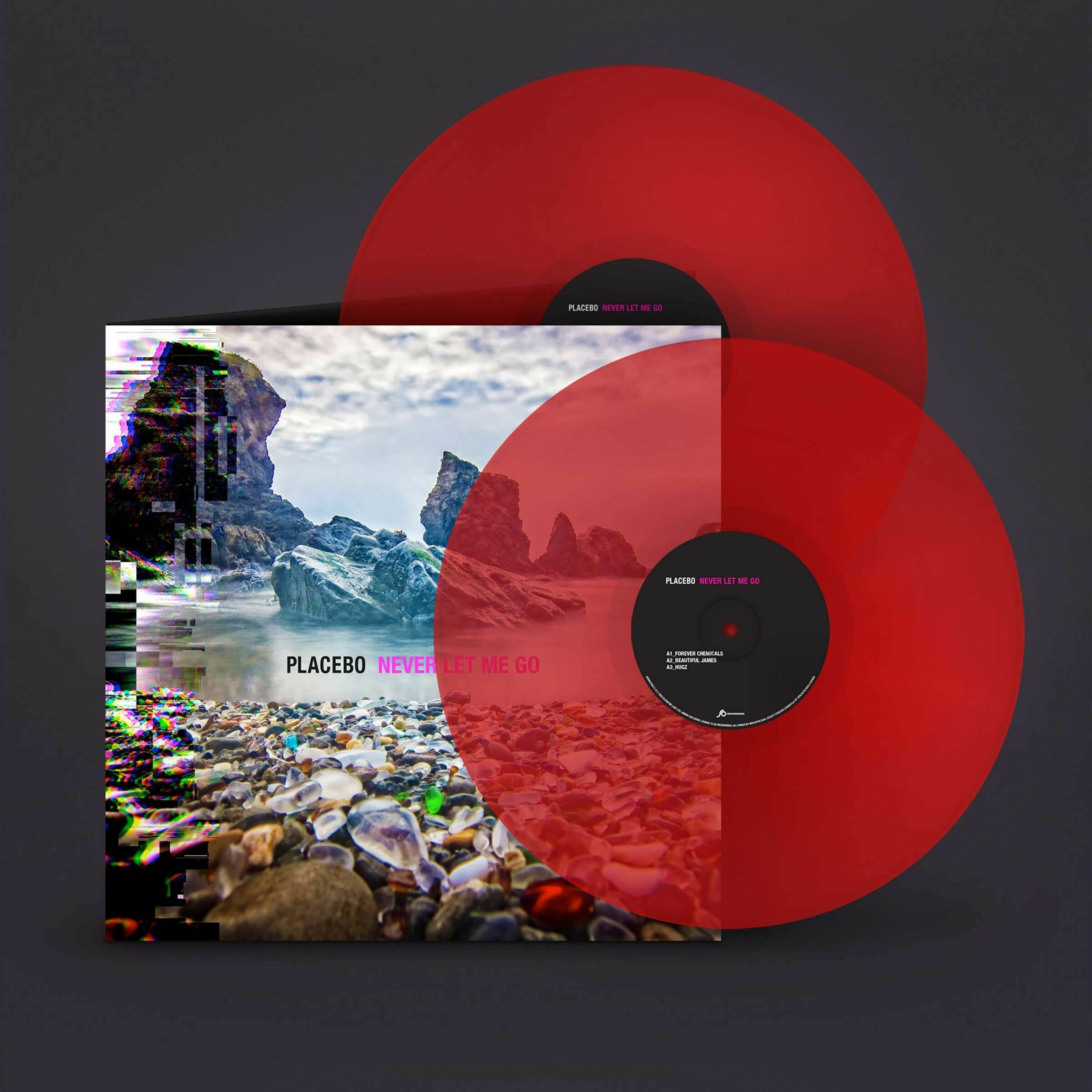 Виниловая пластинка Placebo - Never Let Me Go (Limited Edition) (Transparent Red Vinyl) (2 LP)