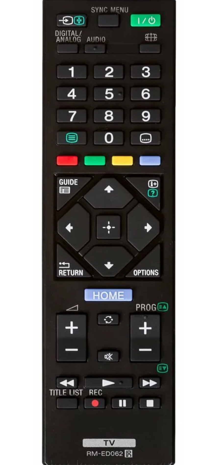 Пульт RM-ED062 для телевизора SONY / RM-L1185