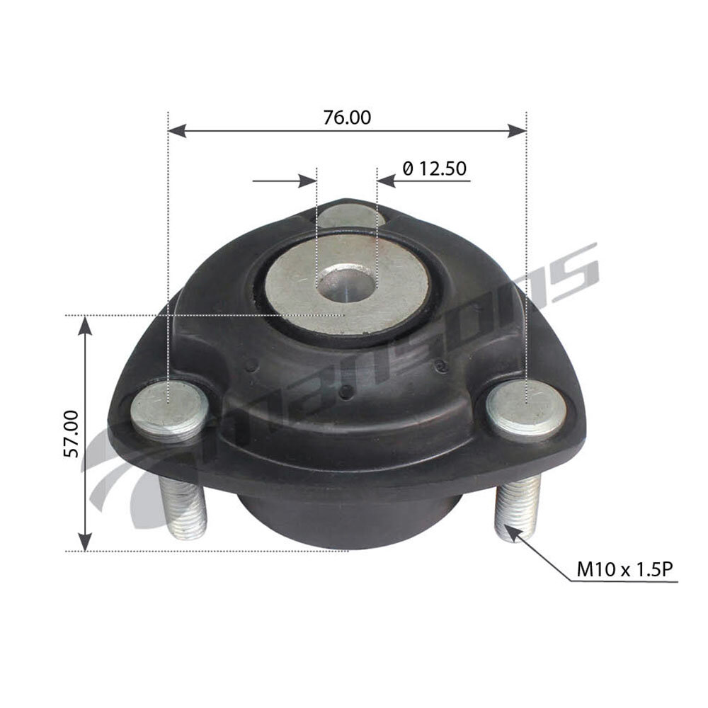 Крепление амортизатора кабины верхнее Scania (Скания) 4-series 95-07 (100.650)