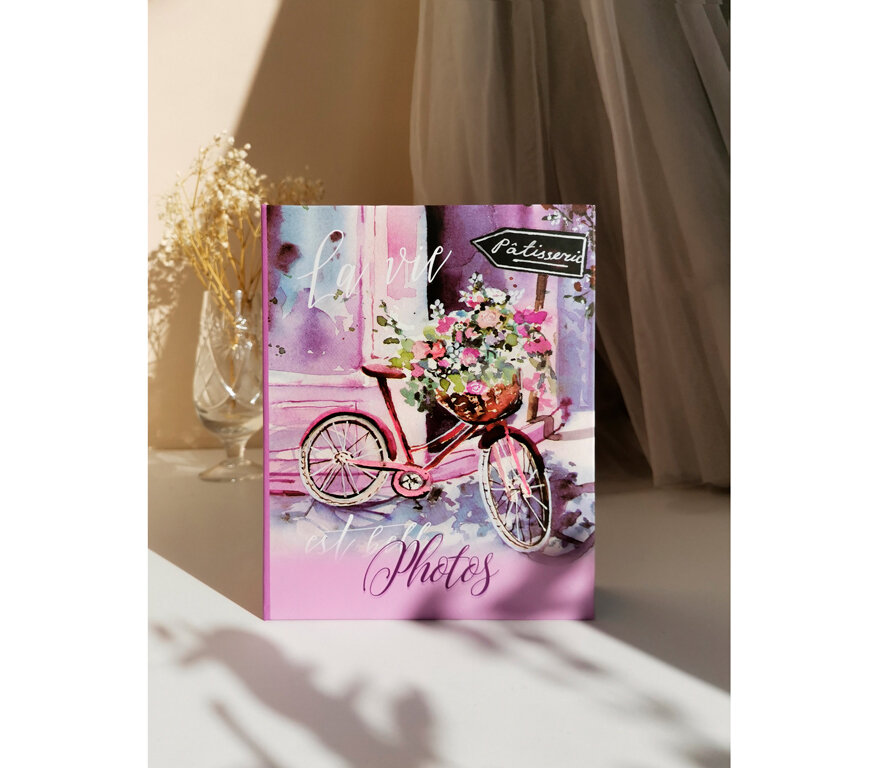 Фотоальбом Полином 200 фото 10х15 см, watercolor travel, Париж