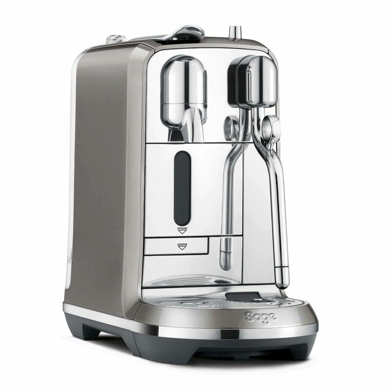 Неспрессо кофемашина Sage Creatista Plus серого цвета (SNE800SHY2GUK1 / SNE800SHY2GUK1 / темно-серый)