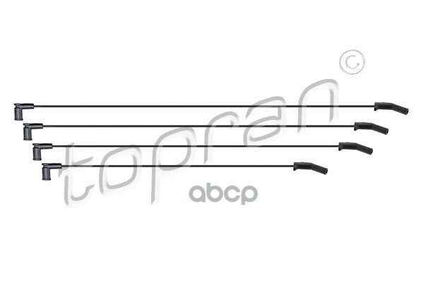 Комплект проводов зажигания (замена для HP-302046016) topran арт. 302046001