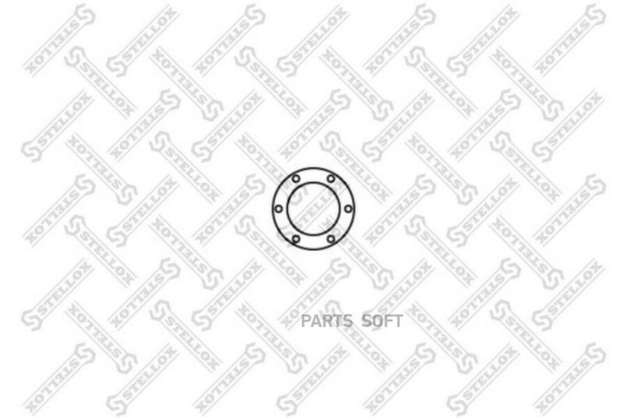 Прокладка турбины !(м)круглая MAN дв. D2866/D2876 Stellox арт. 8165002SX