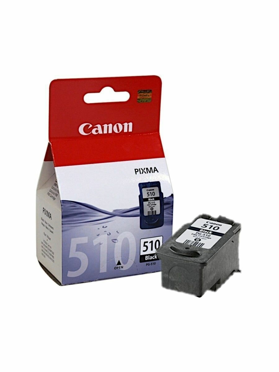 Картридж струйный CANON (PG-510) Pixma MP240/MP260/MP480 черный, ориг, ресурс 220 стр