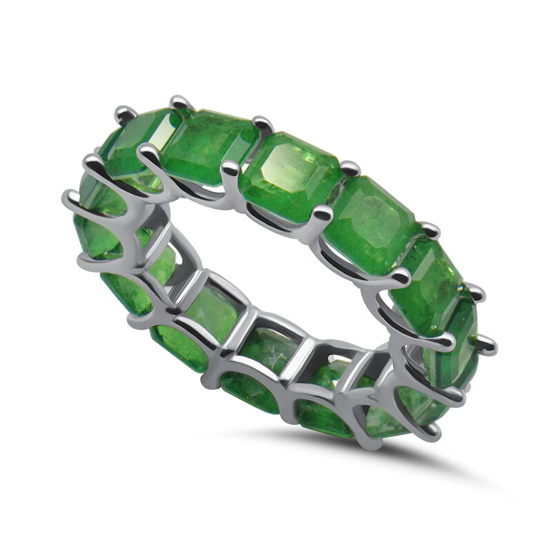 Кольцо, серебро, 925 проба, фианит