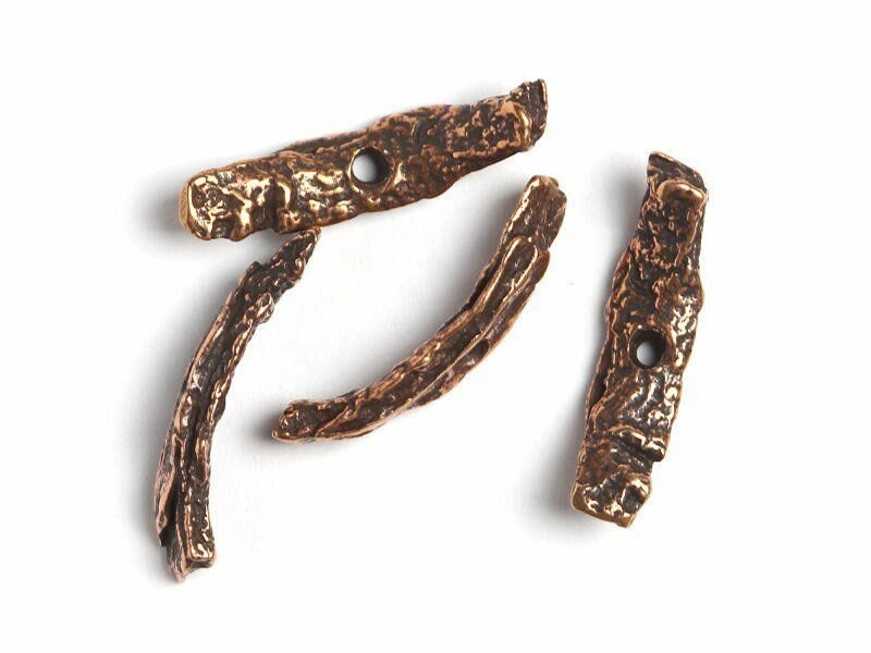 Набор разделителей для бусин ANNA BRONZE 1504, античная бронза, 4 шт — фото 1