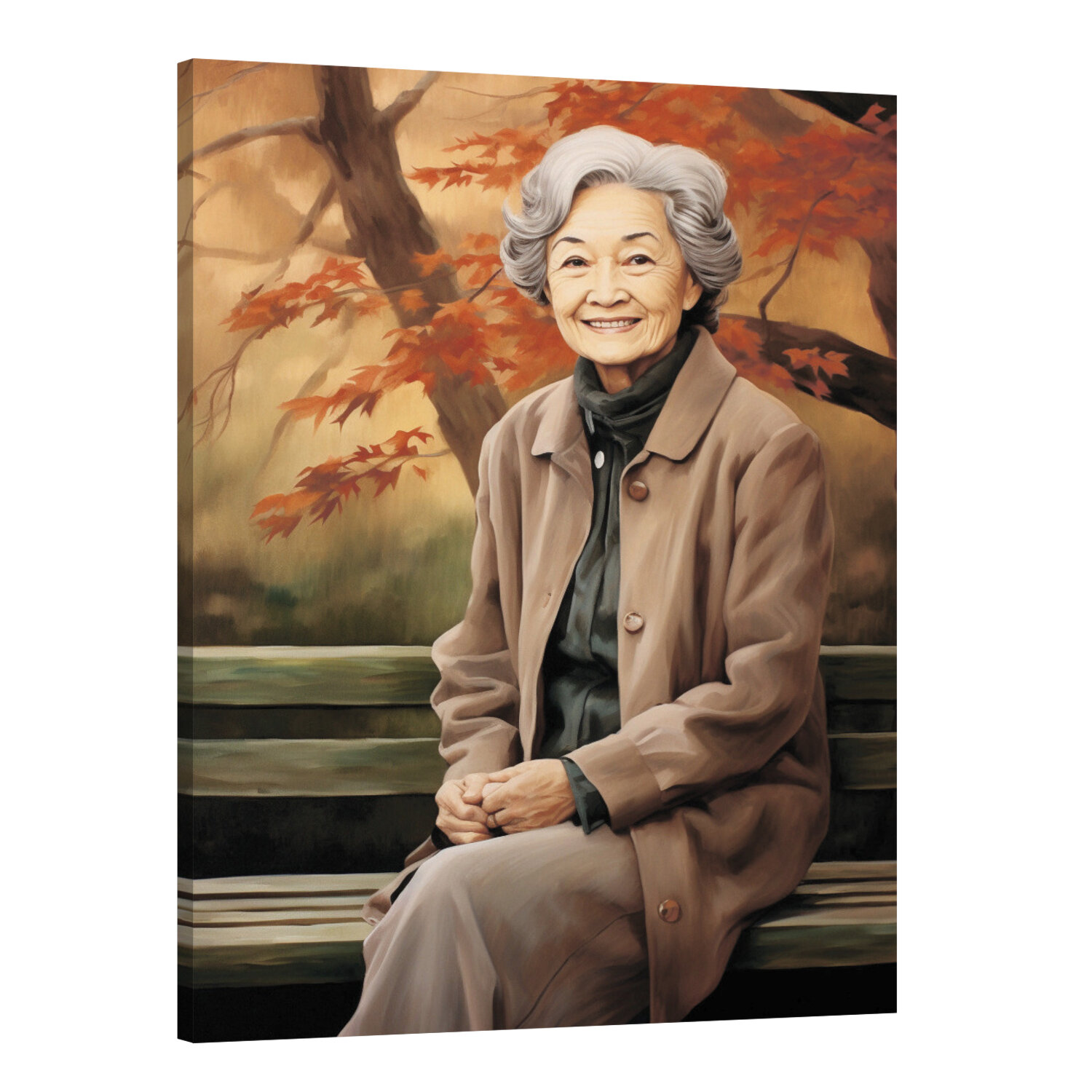 Интерьерная картина 50х70 "Бабушка"