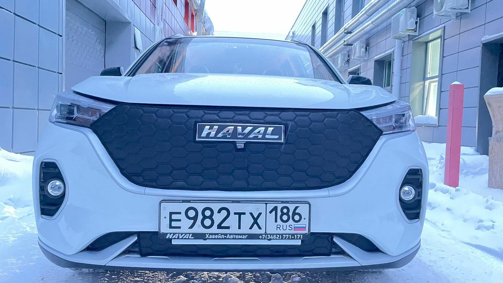 Утеплитель радиатора и бампера для Haval M6 2021 -н. в. II Камера