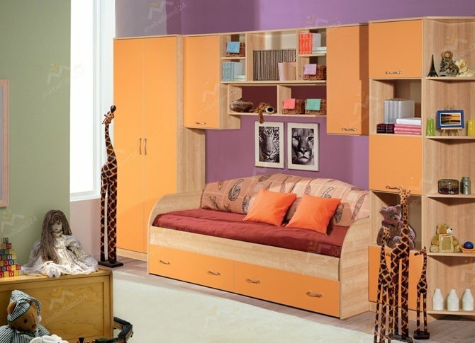 Детская мебель МебельЛэнд24 Спринт 354x84x210 со шкафом