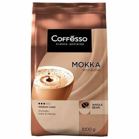 Кофе в зернах COFFESSO «Mokka», 1 кг