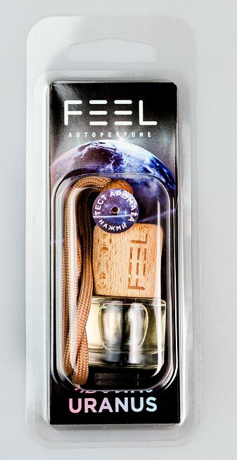 Ароматизатор на зеркало Feel classic бутылочка Uranus блистер