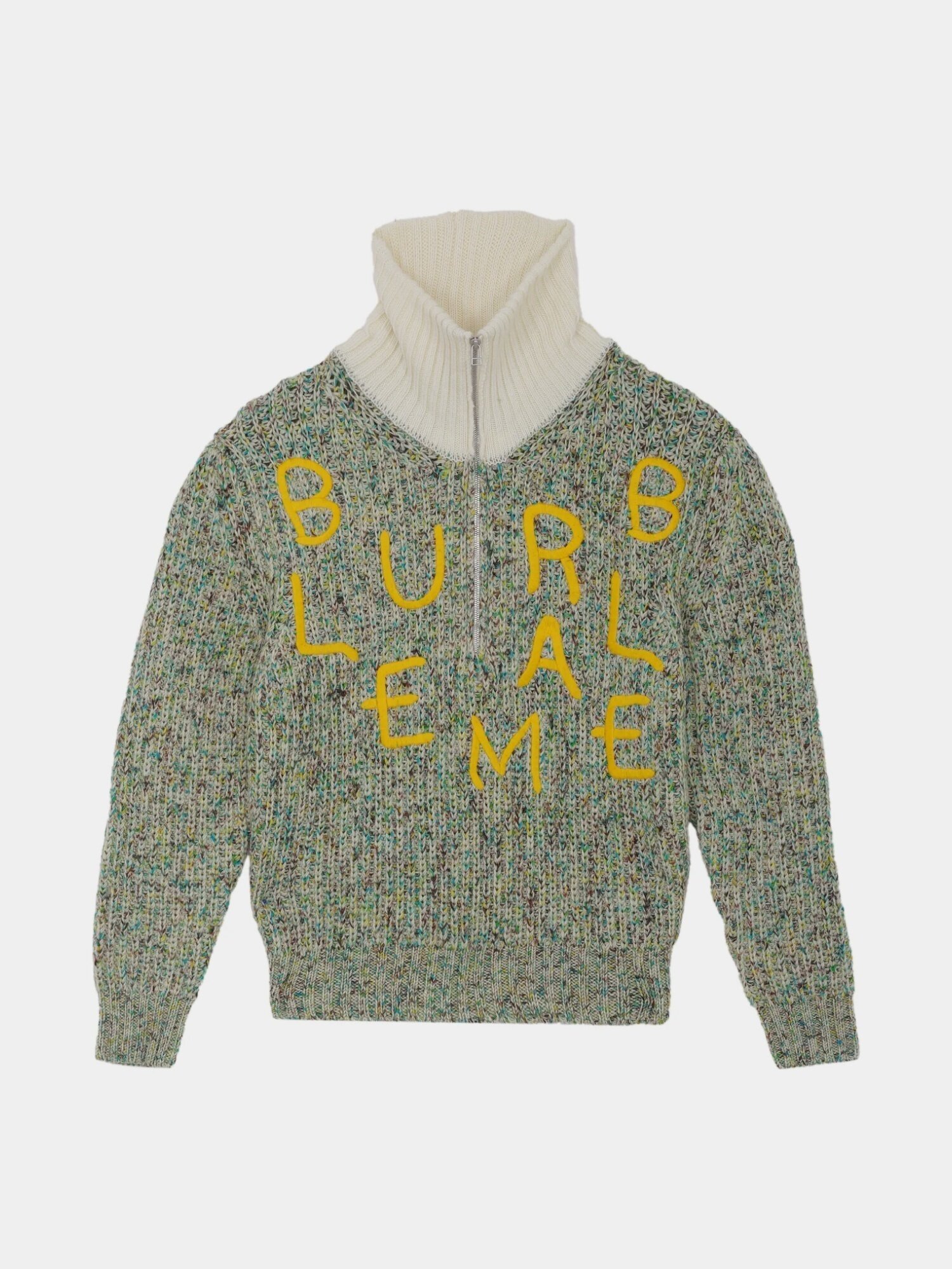 Джемпер Half Zipped Wool Jumper