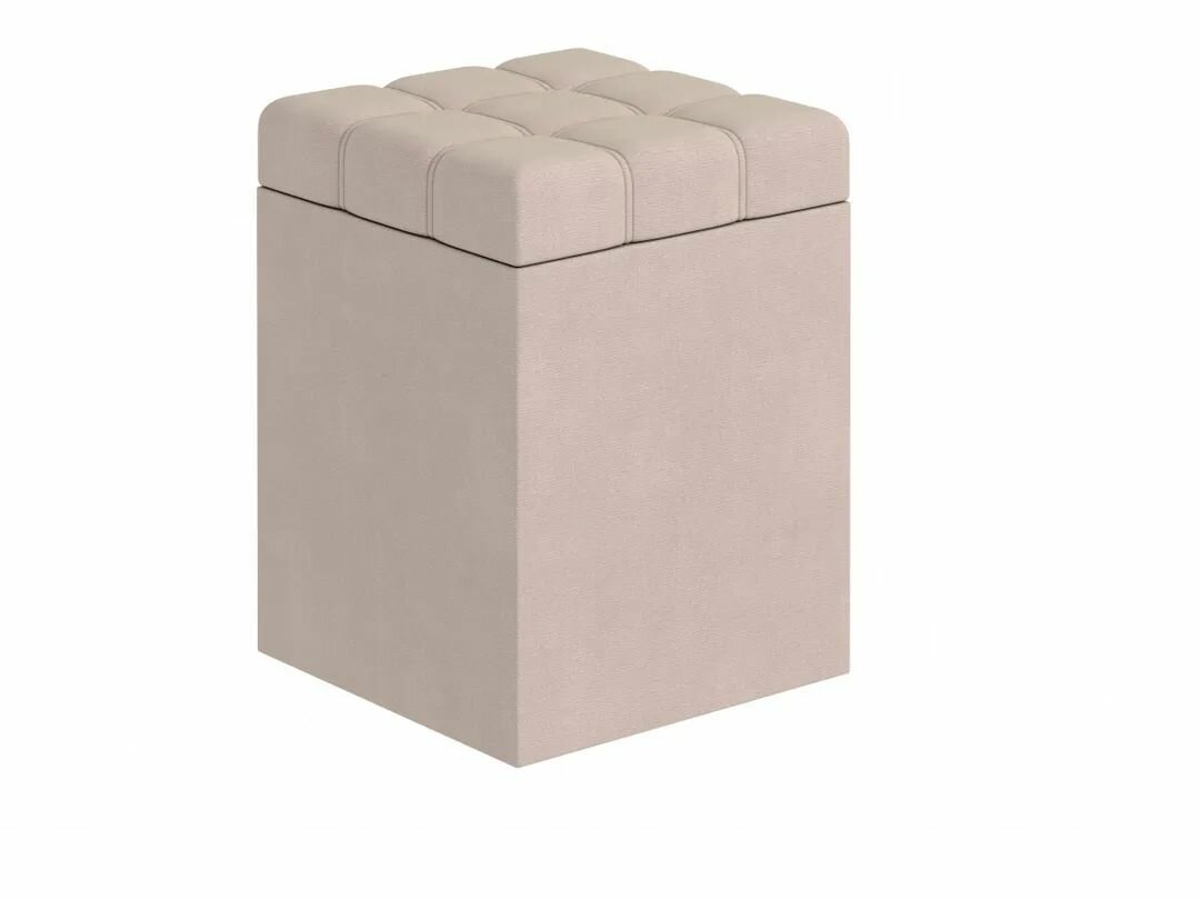 Пуф Квадро (ткань бежевая)