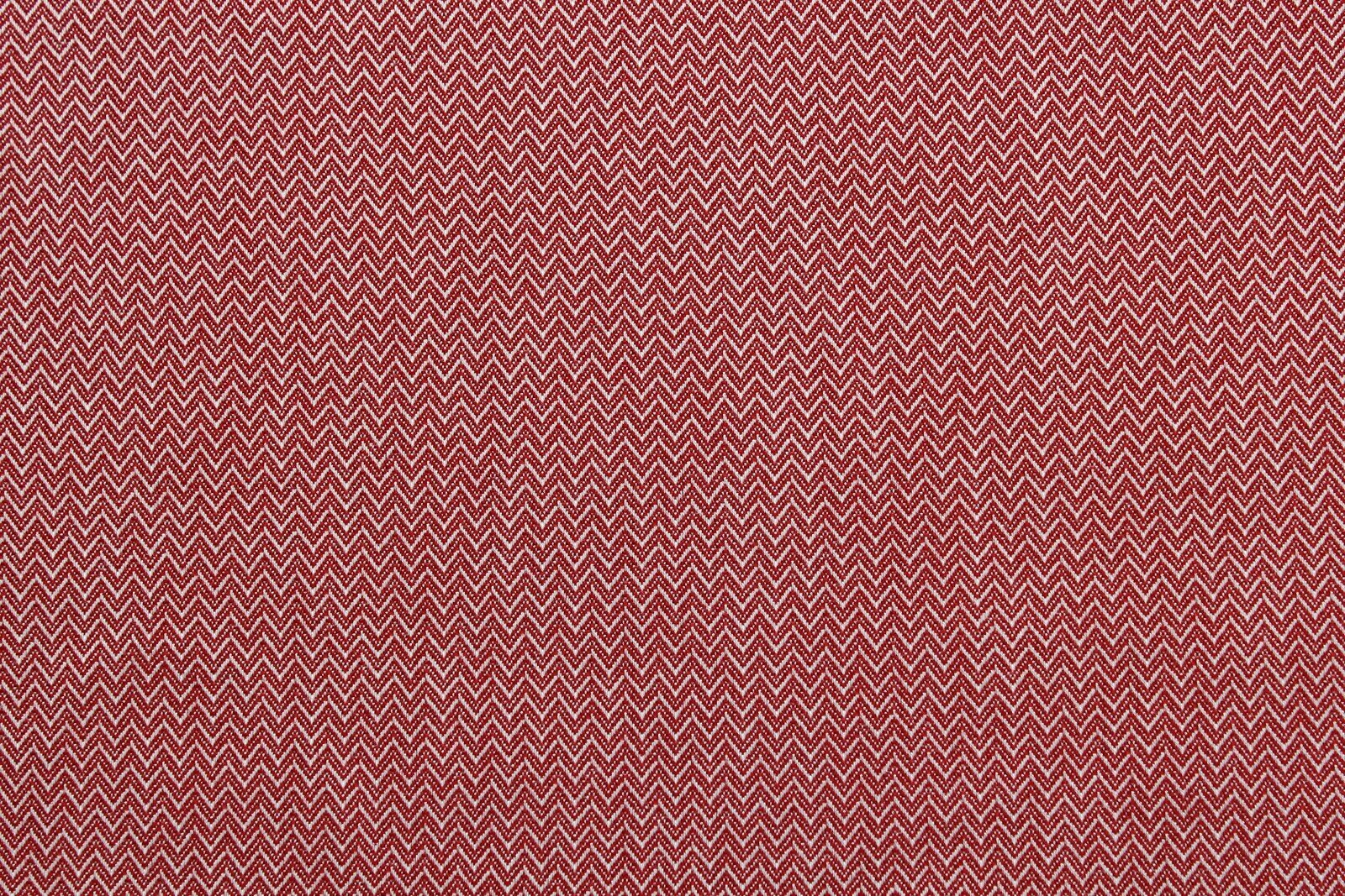 Ткань Жаккард-стрейч бело-красный в ёлочку, ш152см, 0,5 м