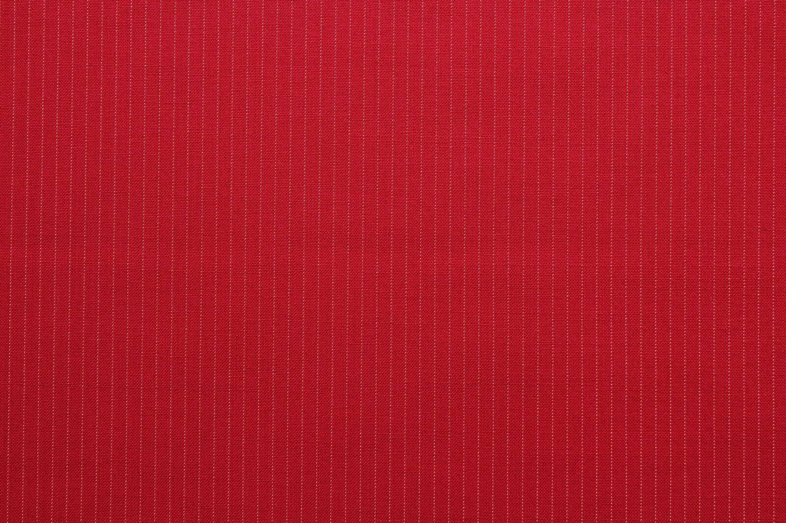 Ткань Шерсть-стрейчШерсть костюмная стрейч красная в тонкую полоску , 380 г/пм, ш145см, 0,5 м