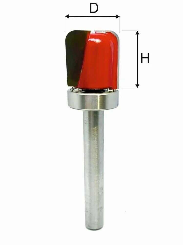 Фреза для изготовления Чаш, Менажниц D16 H20 Хвостовик 8 мм