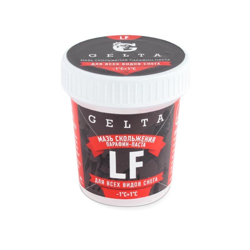 GELTA Парафин Паста (низкое содержание фтора) GELTA Красный (-1°С +1°С) 35 г.