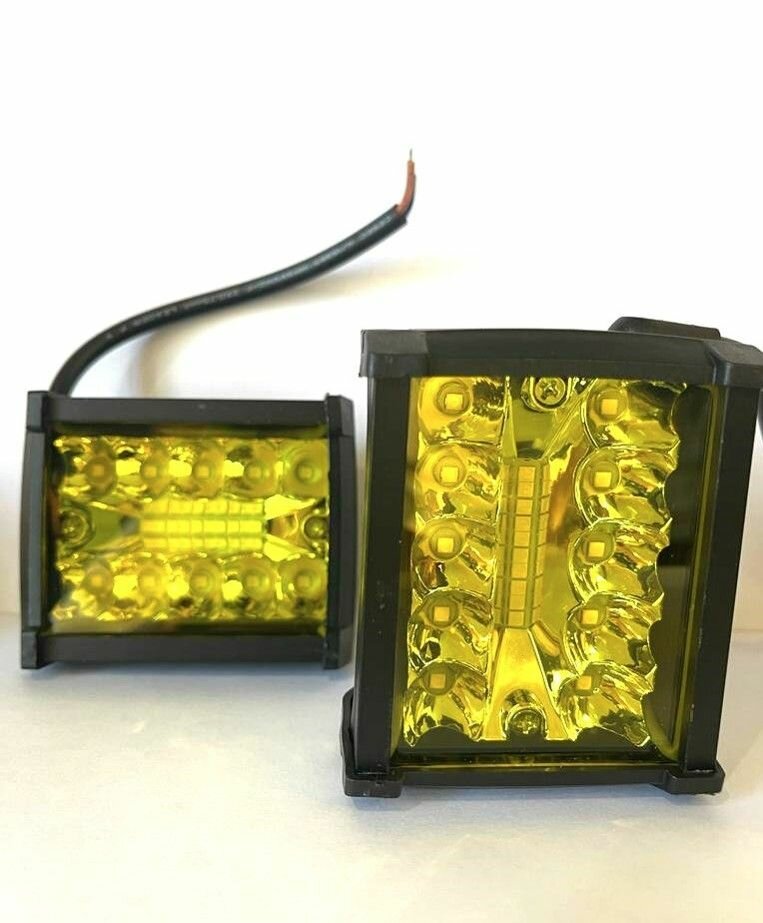 Желтая LED ПТФ прожектор ПТФ ближний на авто,