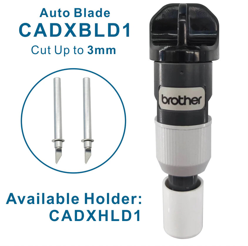 Адаптированный Нож лезвие для плоттера Brother ScanNCut, ScanNCut2. DX CADXBLD1, в наборе 2 ножа
