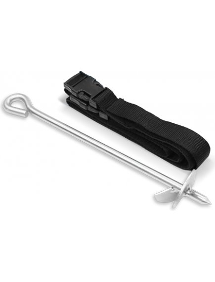 Анкер для крепления батута к земле Domsen Fitness, серебристый