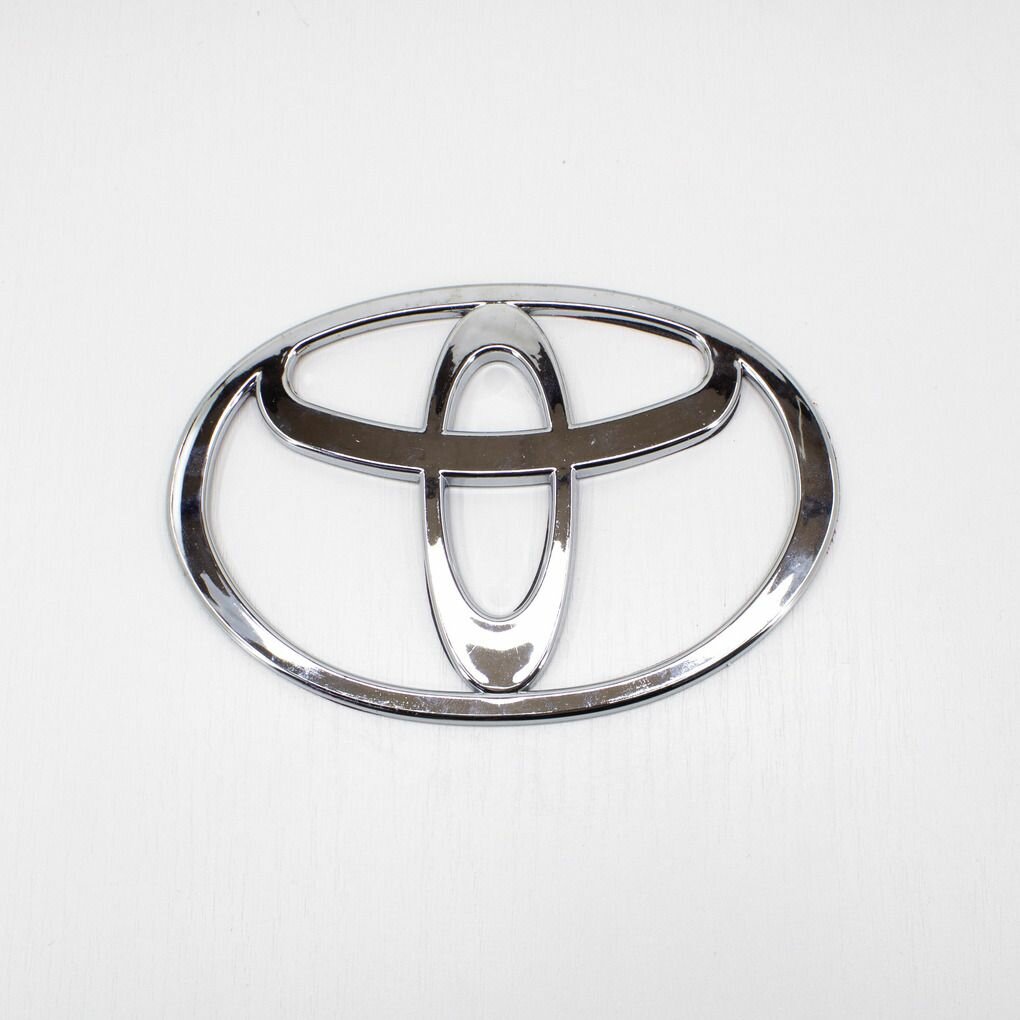 Эмблема TOYOTA (185*125 мм), хром, Nilson Auto Parts