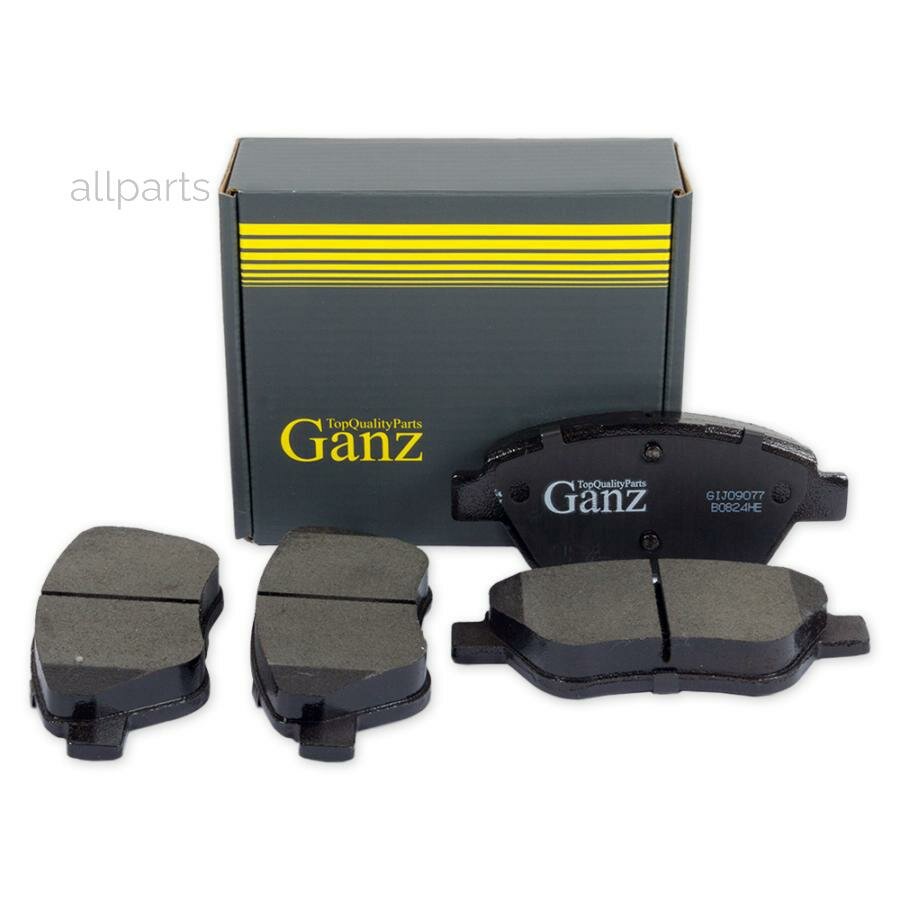 GANZ GIJ09077 Колодки тормозные передние для FIAT Albea 07- GANZ GIJ09077