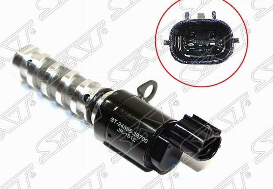 SAT ST-24355-2B700 Клапан изменения фаз ГРМ HYUNDAI ACCENT/SOLARIS 1,6 11-/VELOSTER GS 11-/CRETA A0 15-/KIA RIO IH 11-